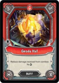 Game Card: Geode Hut (Unclaimed) (Lightseekers TCG(Kindred)