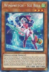 Game Card: Windwitch - Ice Bell (Yu-Gi-Oh(Shadows in Valhalla)
