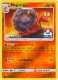 Game Card: Magcargo - 24/168 (League Promo) [2nd Place] (Pokémon TCG ...
