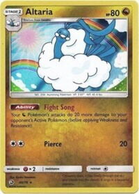 Game Card: Altaria (Pokémon TCG(Dragon Majesty)