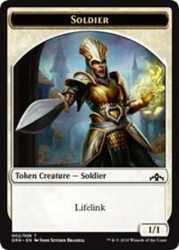 Tarjeta de juego: Soldier Token (Magic: The Gathering(Guilds of Ravnica ...