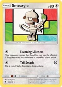 Game Card: Smeargle (Pokémon TCG(SM - Lost Thunder) 🃏