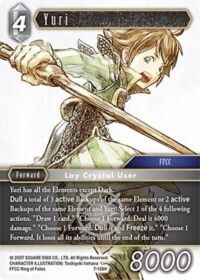 Game Card: Yuri (Final Fantasy TCG(Opus VII)