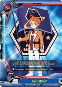 Game Card: Hero World - S-PR/024EN (Mamoru Sekai) (Future Card ...