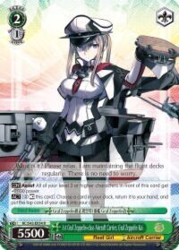Game Card: 1st Graf Zeppelin-class Aircraft Carrier, Graf Zeppelin Kai ...