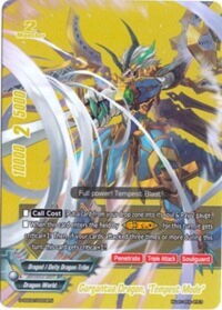 Game Card: Gargantua Dragon, "Tempest Mode" (BR) (Future Card ...