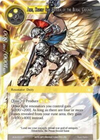 Game Card: Ares, Knight God Emperor of the Burial Grounds (Force of ...