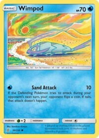 Game Card: Wimpod (Pokémon TCG(SM - Unified Minds) 🃏