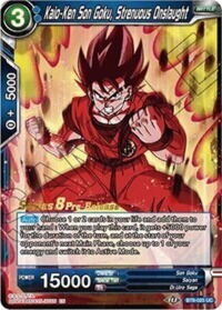 Carta de Jogo: Kaio-Ken Son Goku, Strenuous Onslaught (Malicious ...
