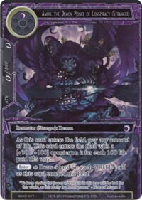 Game Card: Amon, the Demon Prince of Conspiracy (Stranger) (Full Art ...