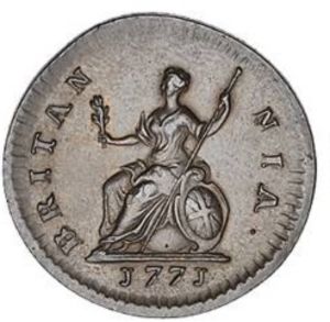 Coin: 1 Farthing (George III) (United Kingdom of Great Britain ...