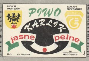 Drink Label: Karlik (Browar Namyslow, PolandCol:PL-BEER-007140
