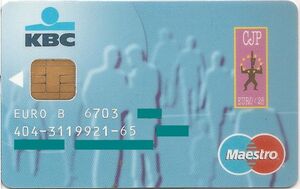 Bank Card: KBC (KBC - CBC, BelgiumCol:BE-MS-0039.01