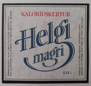 Drink Label: Helgi magri (Viking-Brugg ltd, IcelandCol:IS-BEER-000031