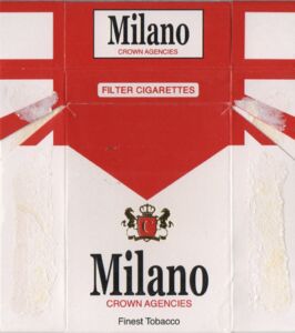 Cigarette Pack: Milano (United Arab EmiratesCol:AE-CT-0073