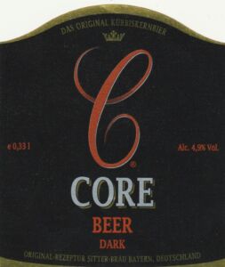 Drink Label: Core Beer (Browar Zamkowy Racibórz, PolandCol:PL-BEER-007318