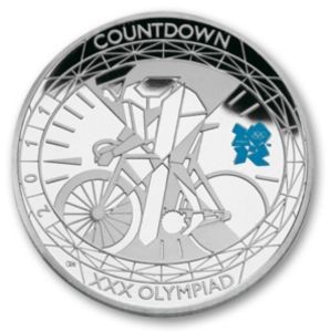 コイン: 5 Pounds (Countdown to London 2012 - "1" - Silver edition) (イギリス ...