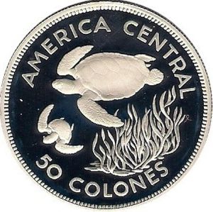 Moneda: 50 Colones (Costa Rica(1970~Today - Numismatic Product) WCC:km200a