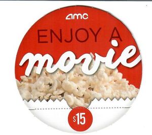 Gift Card: Enjoy A Movie (AMC Theatres, United States of America(Amc ...