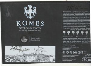 Drink Label: Komes Porter Baltycki (Browar Fortuna Miłosław, PolandCol ...