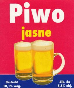 Drink Label: Piwo jasne (Browar Kormoran Olsztyn, PolandCol:PL-BEER-007501