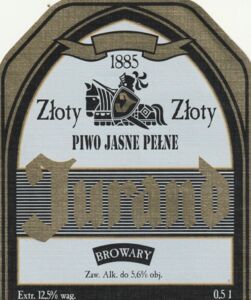 Drink Label: Jurand Zloty (Browar Kormoran Olsztyn, PolandCol:PL-BEER ...