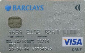 Bank Card: Loo Gray (Barclays Bank, United Kingdom of Great Britain ...