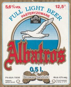 Drink Label: Albatros (Browar Swidnik, PolandCol:PL-BEER-007648