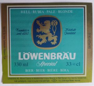 Drink Label: Lowenbrau Premium (San Miguel Brewery Ltd., Hong KongCol ...