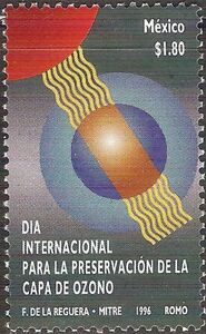 Stamp: International Day for Preservation of the Ozone Layer (MexicoMi ...