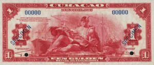 Banknote: 1 Guilder (Curaçao(1942-1947 Issue) Wor:P-35as