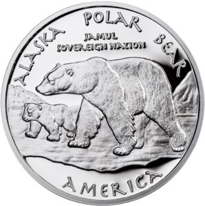 Coin: 1 Dollar (Eskimo) (Fantasy Issues(USA - Jamul Tribe)