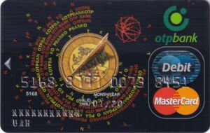 Bank Card: MasterCard Debit (Otp Bank, UkraineCol:UA-MC-0019.11