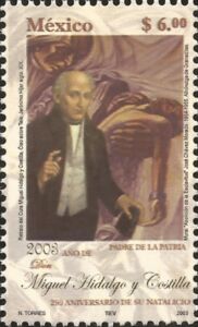 Stamp: Miguel Hidalgo y Costilla (MexicoMi:MX 3024C,Sn:MX 2312a
