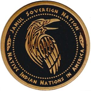Moneda: 1 Dollar (Crow Tribes) (Fantasía, Emisiones) (USA - Jamul Tribe)