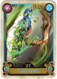 Game Card: Simurgh (Animaterra(Lumea Fantastica-Kaufland) Col:RO-Kauf ...