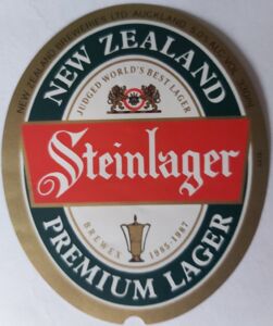 Drink Label: Steinlager Premium Lager (New Zealand Breweries Ltd., New ...