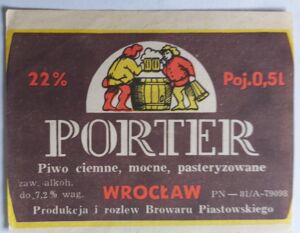 Drink Label: Porter (Browar Wroclaw, PolandCol:PL-BEER-007865