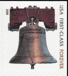 Stamp: Liberty Bell "Forever" (United States of America) (Liberty Bell ...