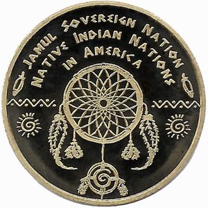 Moneda: 1 Dollar (Ojibwa) (Fantasía, Emisiones) (USA - Jamul Tribe)