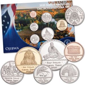 Moneda: 1 Dollar (Ojibwa) (Fantasía, Emisiones) (USA - Jamul Tribe)