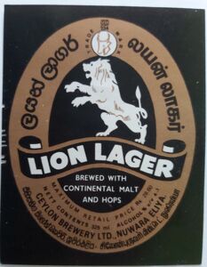 Drink Label: Lion Lager (The Lion Brewery Ceylon PLC, Sri LankaCol:LK ...