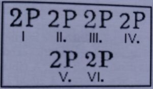 Stamp: Crown of St. Stephen Overprinted 2 P Posta Sălajului (Romania ...