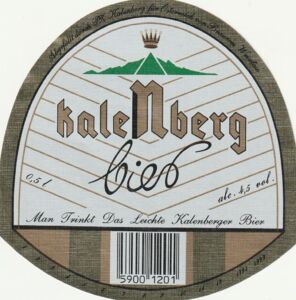 Drink Label: Kalenberg Bier (Browar Wroclaw, PolandCol:PL-BEER-007881
