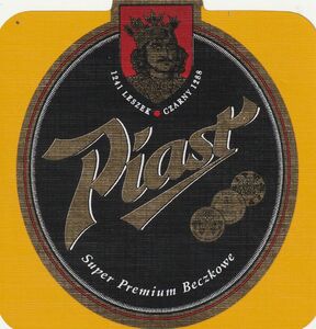Drink Label: Piast (Browar Wroclaw, PolandCol:PL-BEER-007897