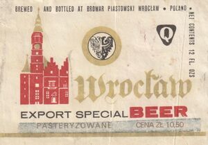 Drink Label: Wroclaw Beer Export Special (Browar Wroclaw, PolandCol:PL ...