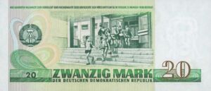 Banknote: 20 Deutsche Mark (Germany, Democratic Republic (DDR)) (1971 ...