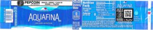 Drink Label: Aquafina (CPF, Inc., United States of AmericaCol:US-WATER ...