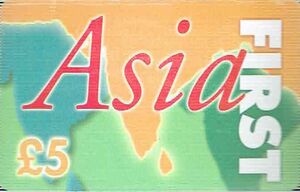 Phonecard: Asia First (Remote Memory United Kingdom, United Kingdom of ...