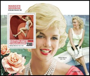 Stamp: Marilyn Monroe (1926-1962) (Togo(Marilyn Monroe (2020)) Yt:TG BF1907